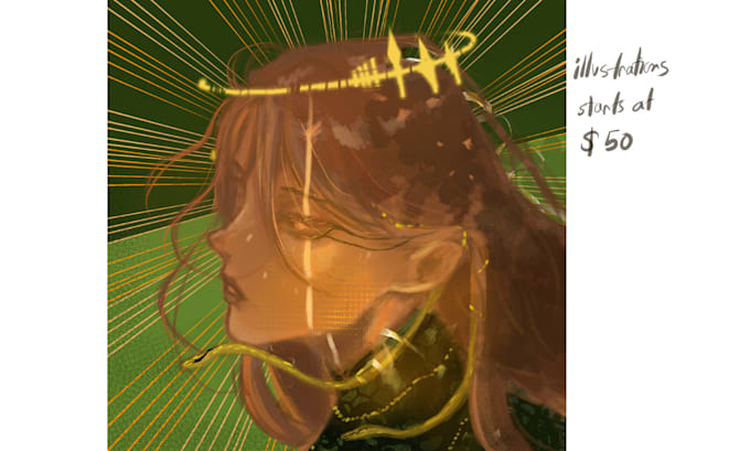 Draw your characters in simple and detailed styles by Riry_illustrate ...