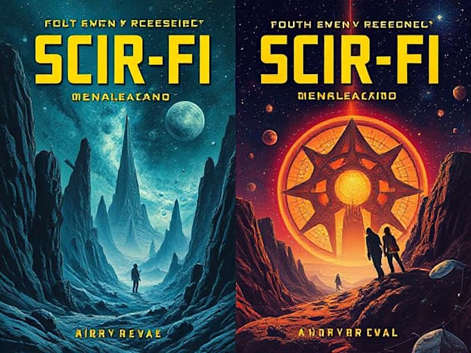 Craft premium sci fi i science fiction book covers by Ruanolman | Fiverr