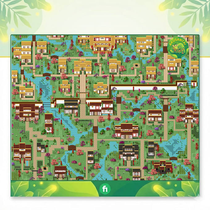 Design professional maps using rpg maker mz or mv by Rudolfaugusta | Fiverr