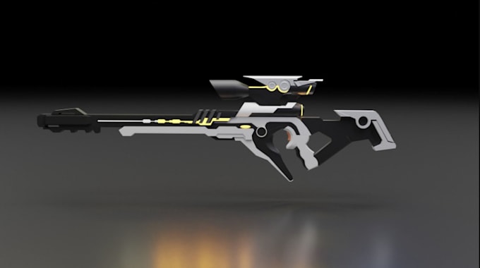 Design 3d weapons,3d sci fi gun model,baseball bat, game assets video game, cgi by Jommolla | Fiverr