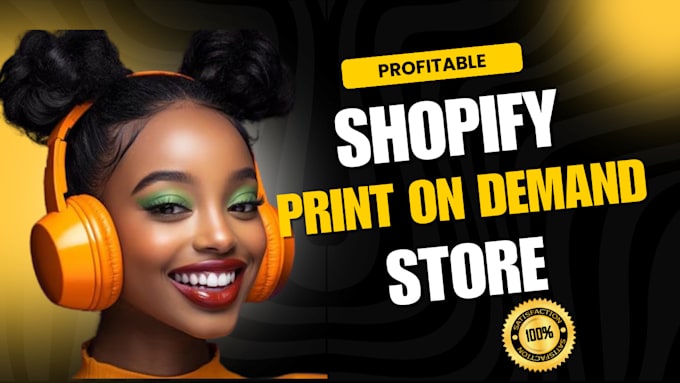 Setup shopify print on demand store, printful printify print on demand shopify by Cataliya_001 ...