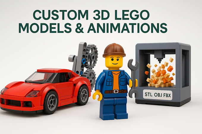 Create 3d lego models, custom minifigures, mocs, technic builds, and ...