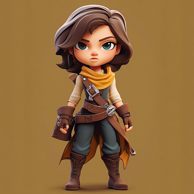 Draw 2d sprite, fantasy game art, dnd, and character design by ...