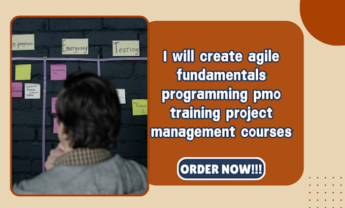 Create agile fundamentals programming pmo training project management courses by Collins089 | Fiverr