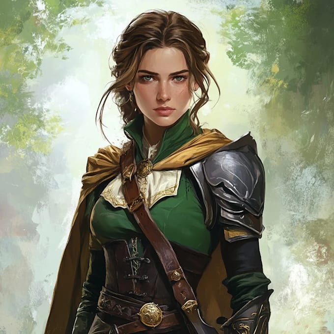 Draw dnd character art and dnd character art by Horosaur | Fiverr