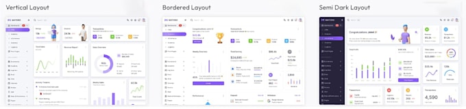 Materio asp net core mvc admin template by Mohamedlmn93 | Fiverr