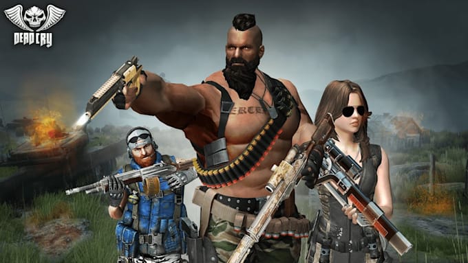 Unity 3d game development, unity 3d shooter game, multiplayer game development by Faedahs_3d ...