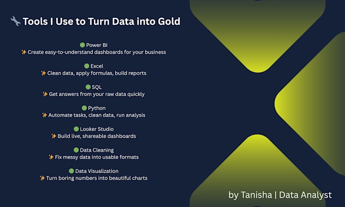 Do data cleaning, analysis, reports and visualization by Tanisha_data_al | Fiverr