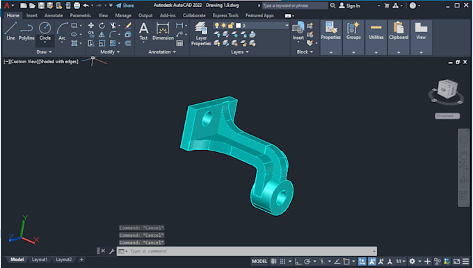 Design your 2d drafting and 3d modeling autocad designs by Martin7561 | Fiverr