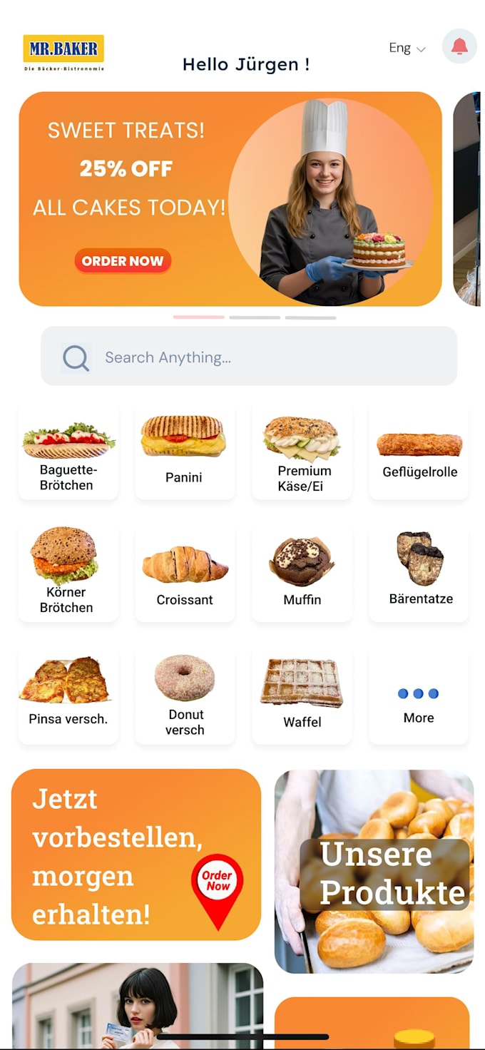 Design modern mobile app ui ux in figma by Ratheessairam49 | Fiverr