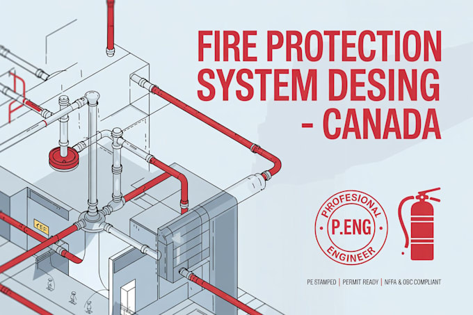 Do canadian fire protection fire system design plan pe stamp by Henry ...