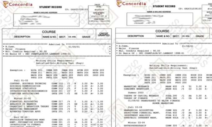 College transcript ged certificate design high school university ...