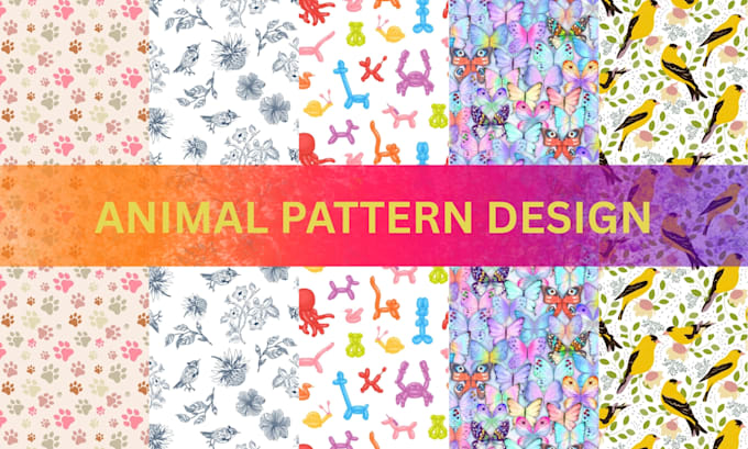 Design unique seamless pattern textile fabric prints by Dilini1988 | Fiverr