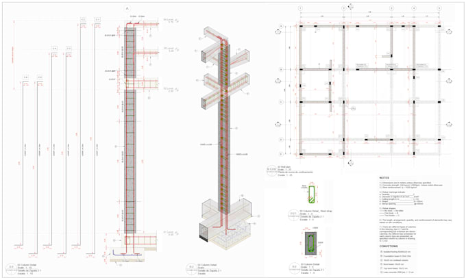 Model your building structure in revit with lod 300 by Architect_baron ...
