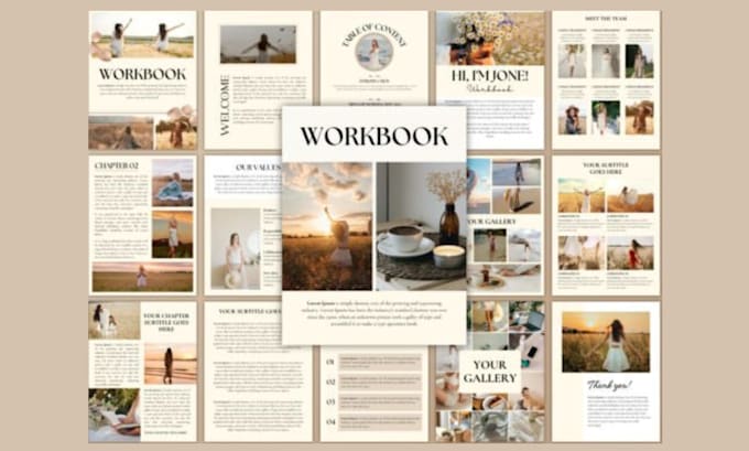 Design editable canva ebook workbook lead magnet design magazine ...