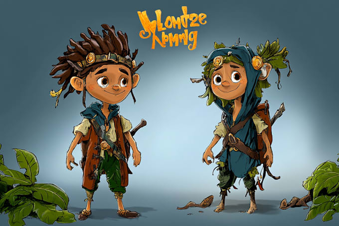 Use vector art to create cartoon characters for your project by ...