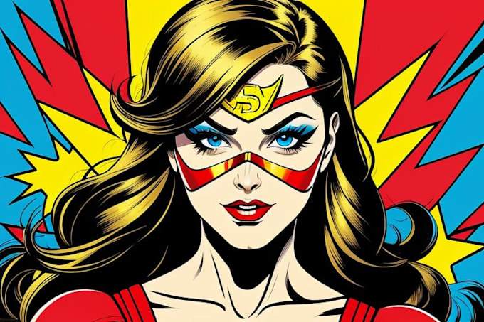 Create professional comic superhero pop art portrait by Noel_bestop ...