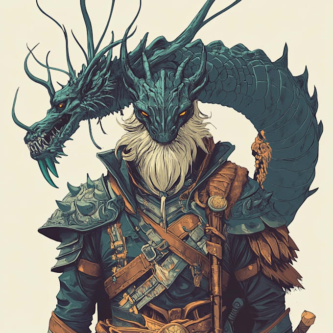 Draw your dnd character illustration by Maryam_254 | Fiverr