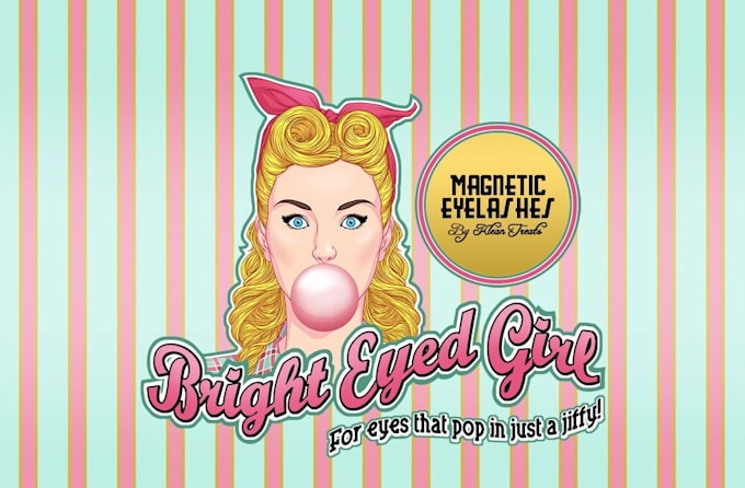 Design a custom mascot character cosmetics or beauty brand logo by ...