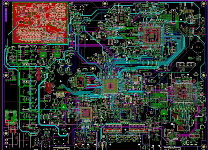 Do pcb design, schematics, circuit, pcb layout, firmware by Mide_pc ...