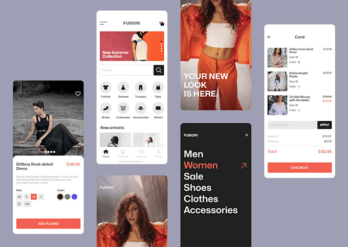 Create mobile app ui ux design for ios and android by Doan1xdesign | Fiverr