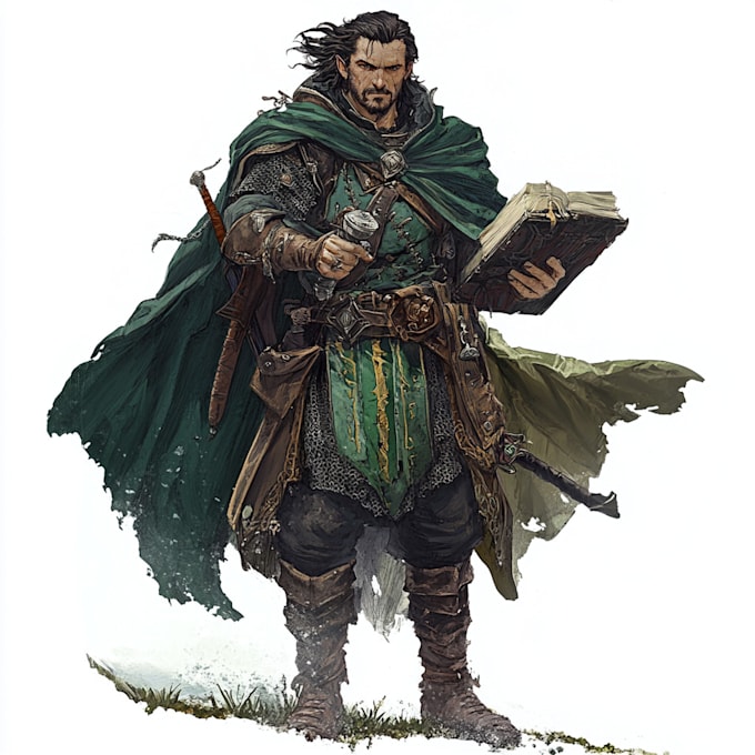 Create a character drawing and a dnd character drawing by Gneemolmon ...