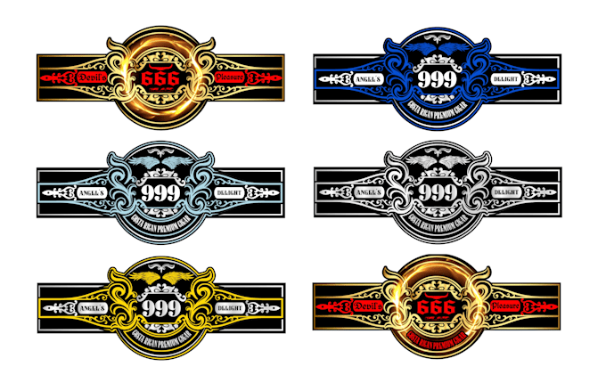 Create attractive , cigar brands, cigar box, cigar logo or cigar labels ...