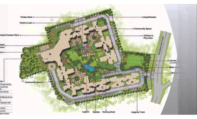 Design a site plan for rv parks, resorts, parking lots, site map by James1clark | Fiverr
