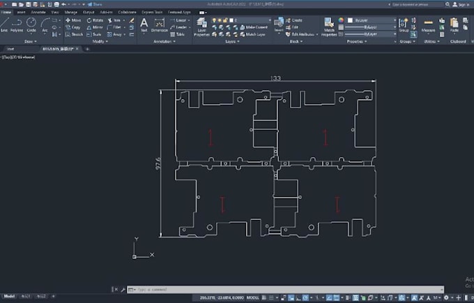 Do 2d autocad and solidworks mechanical drawing floor plan by Soniy13 ...