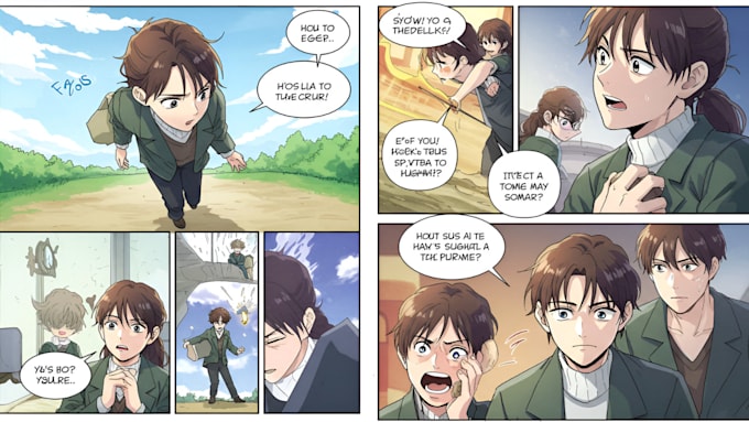 Promote your webtoon comic, manga page, webcomic promotion, tapas ...