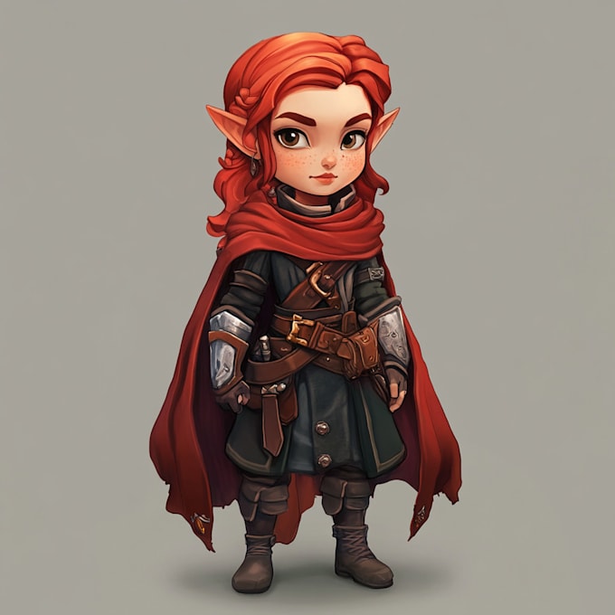 Draw 2d game character illustration by Alanardner4 | Fiverr