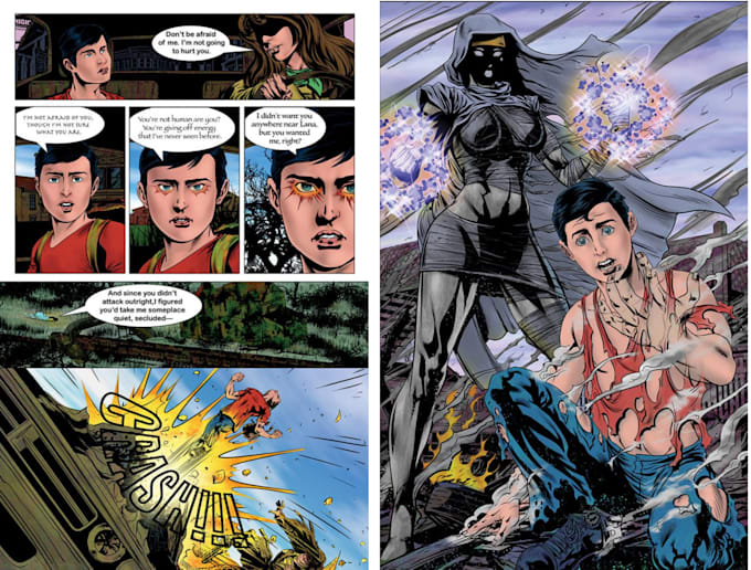 Create realistic comic manga book character design nsfw art based on your script by Celesteemmy ...