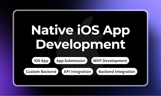 Build a native ios app with swift or objective c by Zubithedev | Fiverr