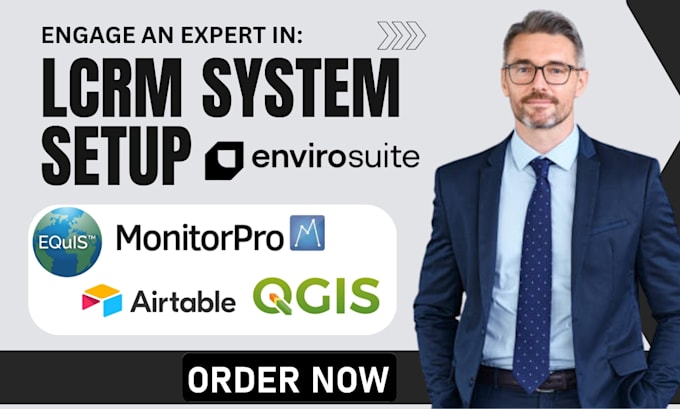 Setup lcrm system envirosuite landsim monitor pro equis qgis msite ...