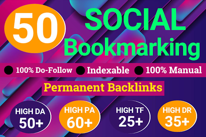 Make 35 social bookmarking high authority dofollow seo backlinks by ...