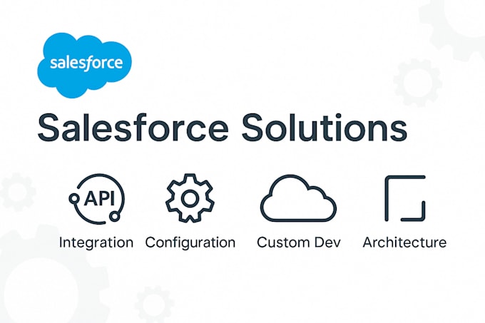 Do end to end salesforce integration, configuration, custom solution ...