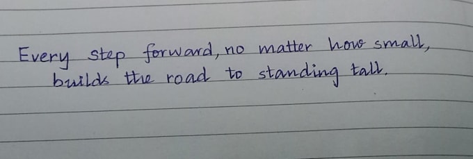 Create neat handwritten notes and letters by Sugucreatives | Fiverr