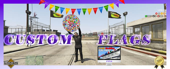 Create a custom flags props for your fivem server by Fixa19dev | Fiverr