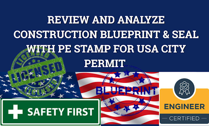 Mep, survey, landscape plan review and pe stamping for city permit ...