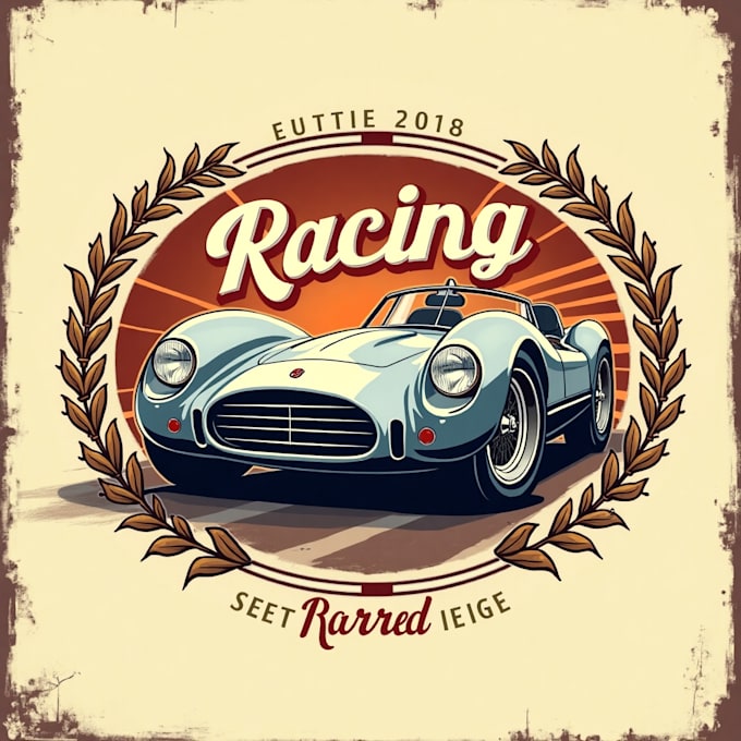 Design high quality vintage racing car logo with express delivery by ...
