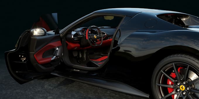 Build 3d detailed mid poly car for fivem in zmodeler,gta mods,3d truck ...