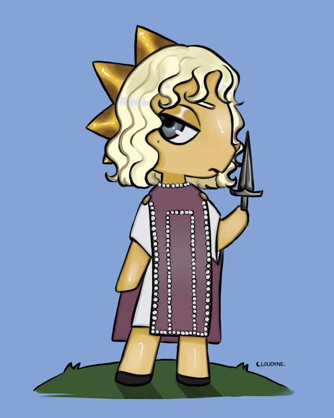 Draw your chibi sticker emote by Sailorcloud | Fiverr