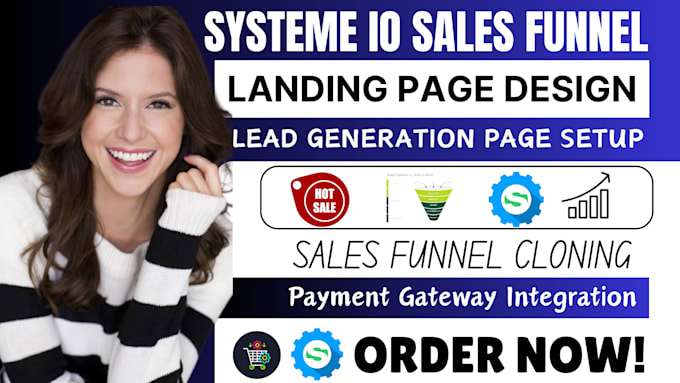 Design systeme io sales funnel, clone systeme io sales funnel, systeme ...