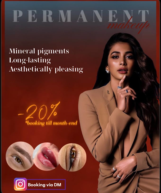 Beauty retouch and instagram banner design by Retouchbydiana | Fiverr