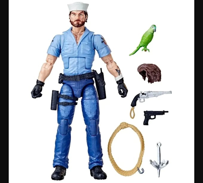 Modular action figure design personalized figurine 3d print model ...