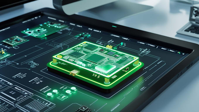 Design professional pcb layout circuit schematic 3d model gerber file ...