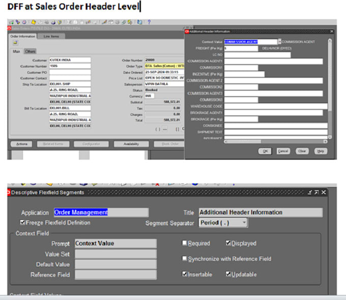 Personalize oracle apps ebs forms, create dff, alerts, and value sets by Oracledevexpert | Fiverr