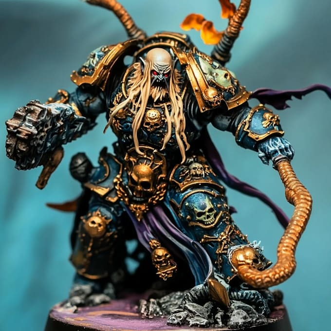 Paint your warhammer 40k, sigmar and dnd miniatures by Kegidai | Fiverr