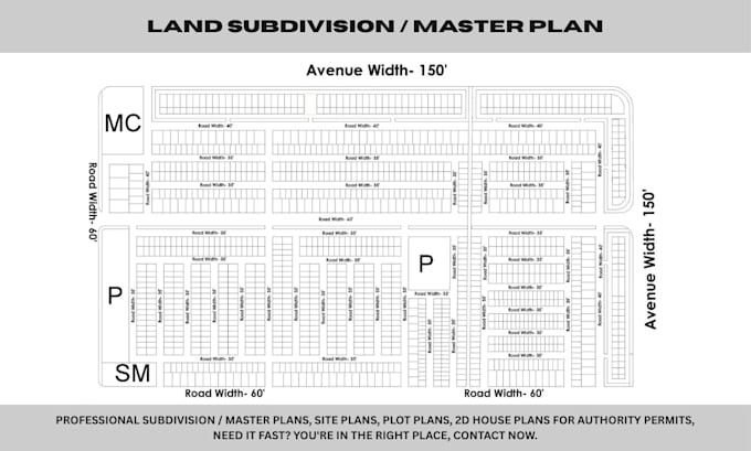 Design real estate subdivision plot plan in autocad by Ahtisham_urban ...