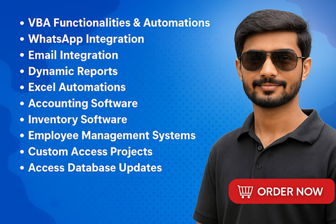 Develop professional ms access database projects, assignments, and applications by Salar_salman1 ...